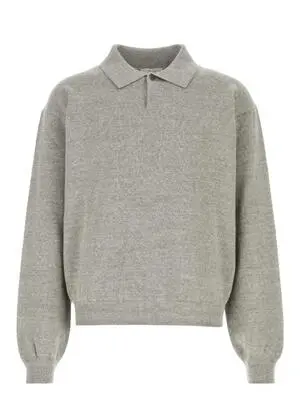THE ROW Faded Polo Knitwear - Grey