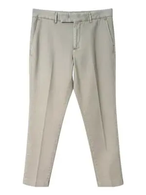 PT TORINO Belt Loop Tailored Trousers - Neutrals