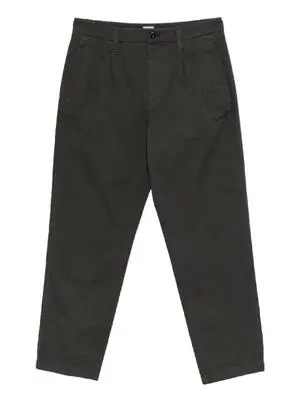 C.P. COMPANY Pleated Trousers - Black