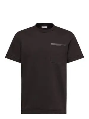 Moncler Short-sleeved Crewneck T-shirt - Black