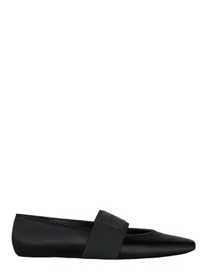 Givenchy Sliced Square Ballet Flats - Black