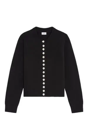 CELINE Celine Twinset Cardigan In Heritage Cashmere