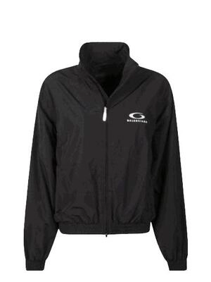 Balenciaga Loop Sports Icon Tracksuit Jacket - Black