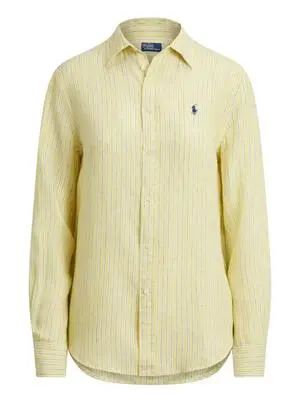 Polo Ralph Lauren Striped Button-up Shirt - Light Yellow