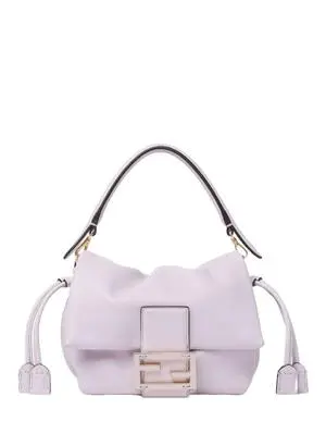 Fendi Mamma Baguette Small Shoulder Bag - Purple