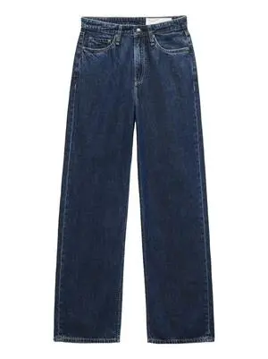 RAG  BONE Rag & Bone High-rise Wide-leg Jeans - Blue