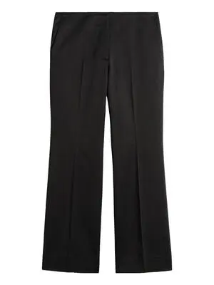 TOTEME Flared Casual Pants - Black