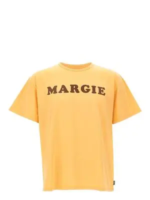 MAISON MARGIELA Arch Print T-shirt - Yellow