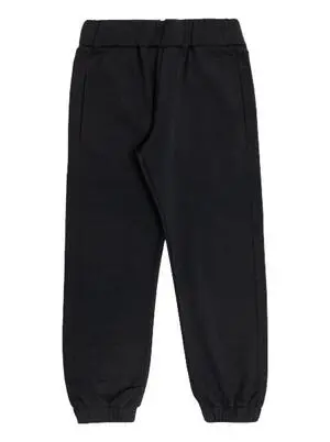 Moncler Sweatpants With Logo Patch - Navy Blue