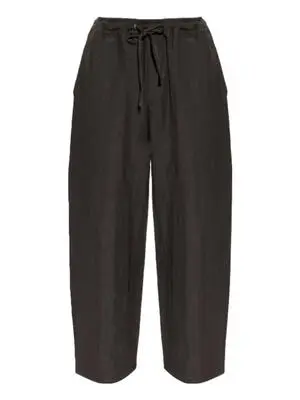 Studio Nicholson Drawstring Trousers - Black