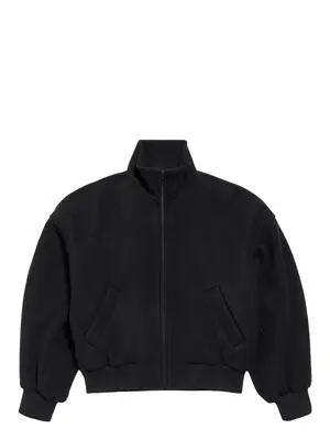 Balenciaga Wool Short Jacket - Black