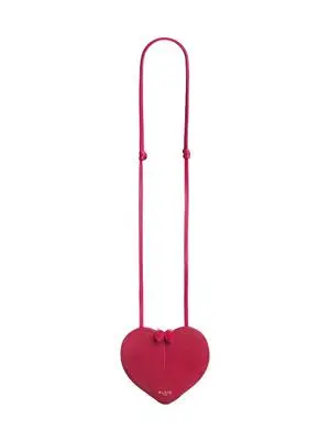 Alaïa Le Cor Small Bi-material Leather Bag - Red