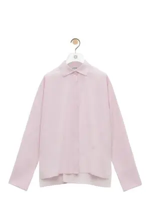 LOEWE Loewe Concealed Fastened Shirt With Contrasting Cuffs And Back