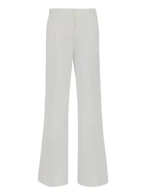P.A.R.O.S.H P.A.R.O.S.H. Textured Wide Leg Trousers