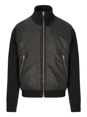 TOM FORD Tom Ford High-Neck Bomber Jacket Black