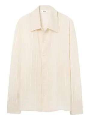 Séfr Ignacio Shirt - Cloud White Check