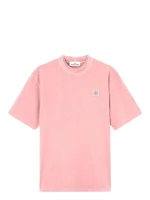 Stone Island Compass-patch T-shirt - Oleander