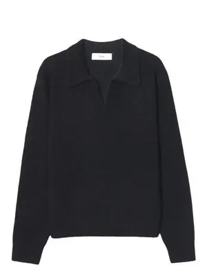 DUNST Dunst Open Neck Sweater