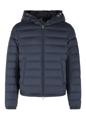 Moncler Vermeiile Hooded Down Jacket - Navy Blue