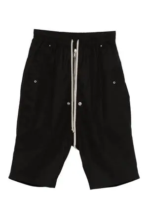Rick Owens Bela Pods Drawstring Shorts - Black