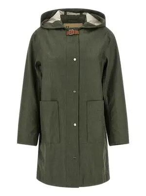 Herno Hooded Waterproof Coat - Black