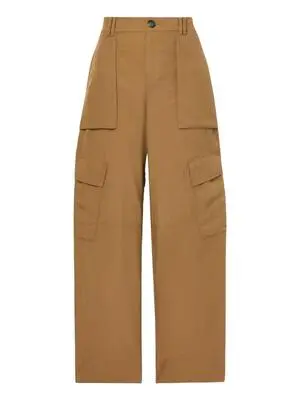 VINCE Vince Fluid Wide-Leg Cargo Trousers