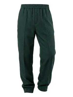 Gucci Monogram Casual Pants - Black