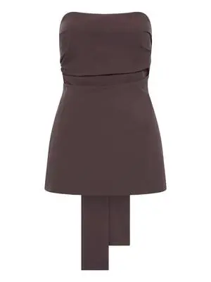 ST. AGNI ST. AGNI Strapless Tie Detailed Top
