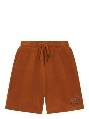 Dolce & Gabbana Terry-effect Jersey Bermuda Shorts - Brown