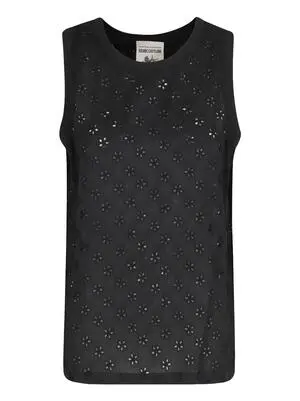 SEMICOUTURE Semicouture Crew Neck Cutout Vest