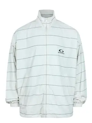 Balenciaga Striped Track Jacket - Dirty White
