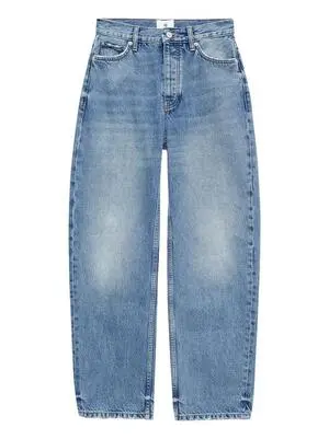 ANINE BING Fritz Straight-leg Jeans - Blue