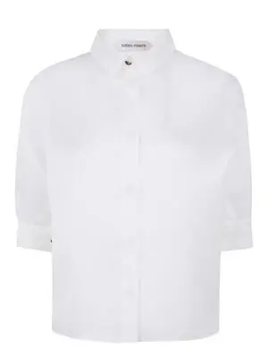 Alberta Ferretti Short Sleeve Shirt - Ivory