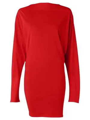 Jacquemus La Robe Mistral Draped Mini Dress - Red