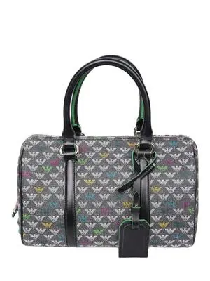 Emporio Armani Logo Handbag - Gray