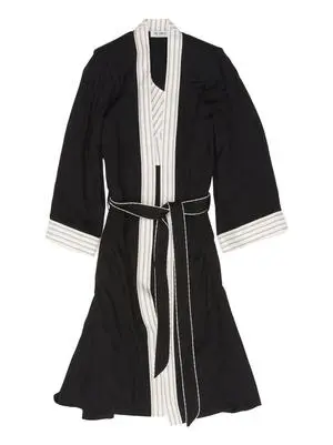 ATTICO Attico Long Belted Coat