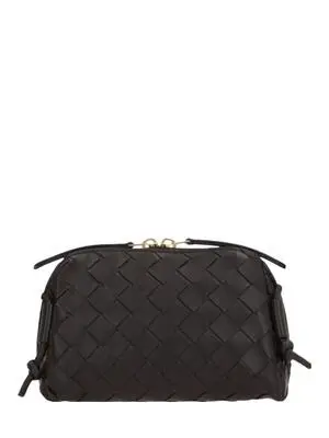 Bottega Veneta Intrecciato Crossbody Bag - Fudge Color