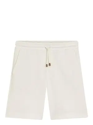 Hugo Boss Knitted Drawstring Shorts - Natural Color