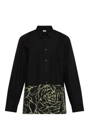 Dries Van Noten Long Sleeve Shirt - Black