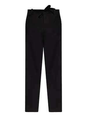 Dries Van Noten Drawstring Trousers - Black