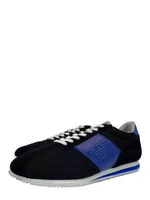 Emporio Armani Logo Casual Sneakers - Black
