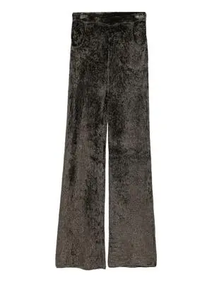 AYA MUSE Knitted Trousers - Black