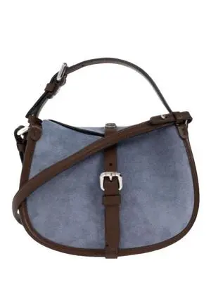 Etro Small Buckle Shoulder Bag - Gray