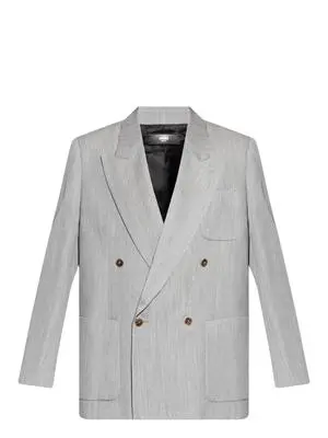 Amiri Double-breasted Blazer - Grey