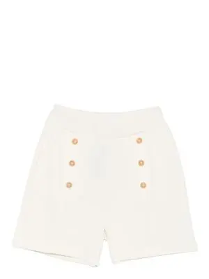 BALMAIN Balmain Cotton Button Detailed Shorts