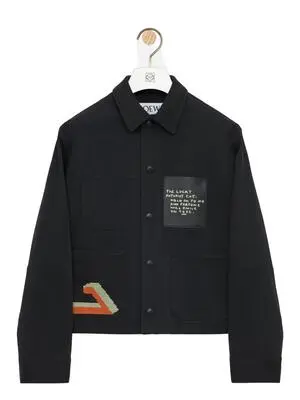 LOEWE Loewe Embroidered Cat Jacket