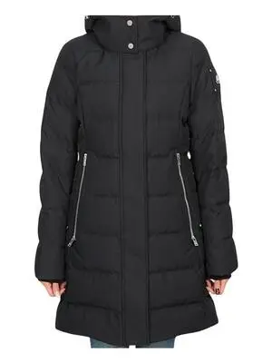 Moose Knuckles Long-sleeved Down Jacket - Black