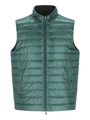 Herno Quilted Down Gilet - Green