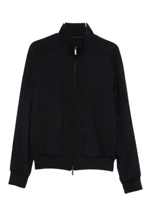 Emporio Armani Zip-fastening High Neck Jacket - Blue