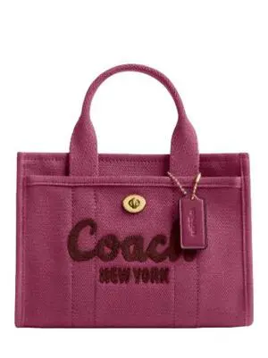 COACH Cargo 20 Tote Bag With Turnlock Closure - Red